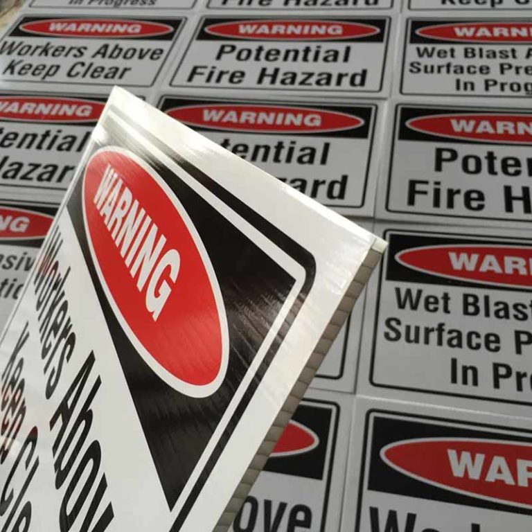 Corflute Sign 3mm Printing in Special Price - iProduction