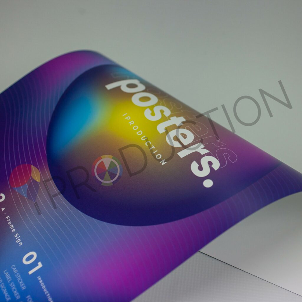 Poster Printing-Budget Synthetic Paper - iProduction