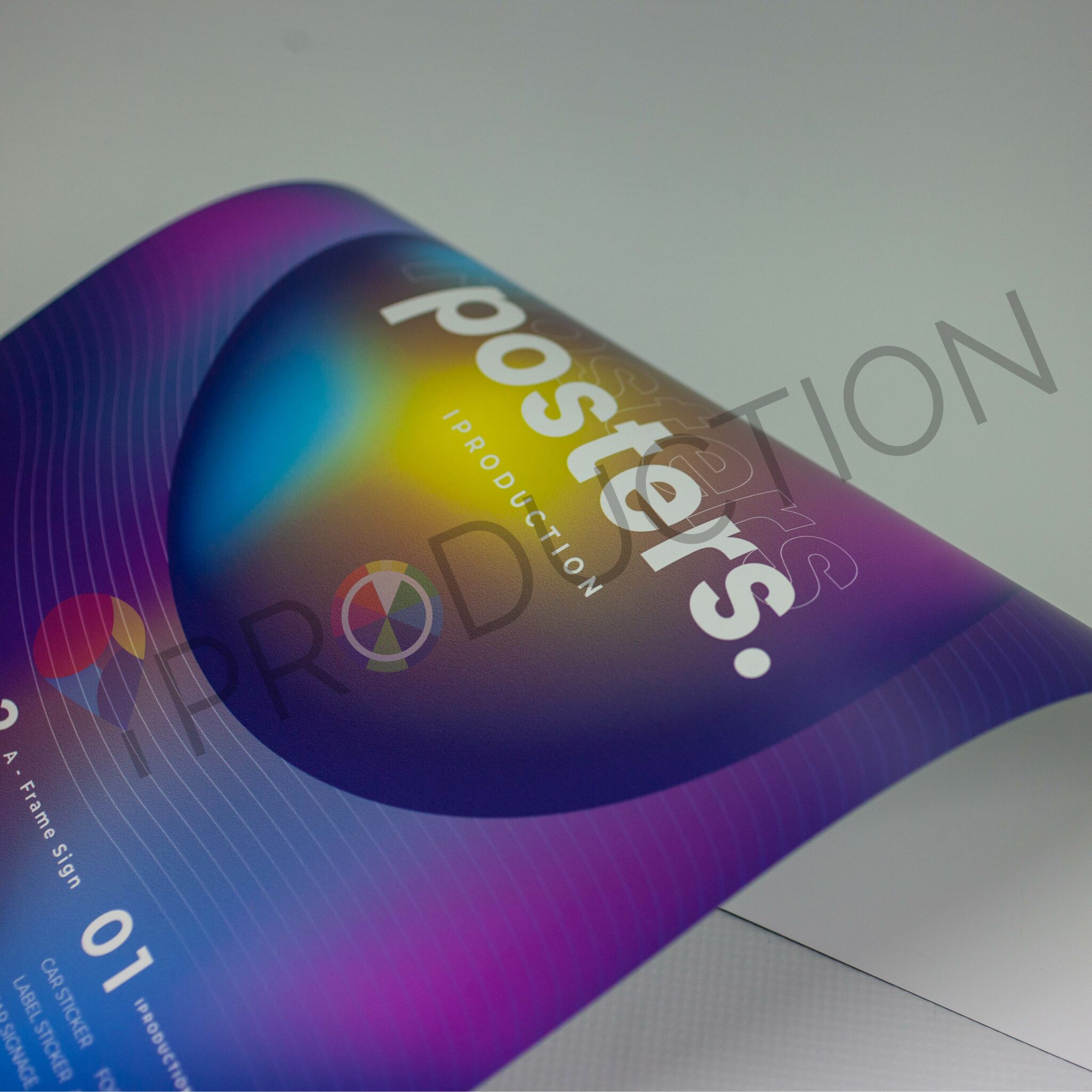 Poster Printing-Budget Synthetic Paper - iProduction